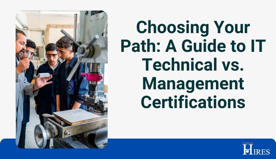 Choosing Your Path: A Guide to IT Technical vs. Management Certifications